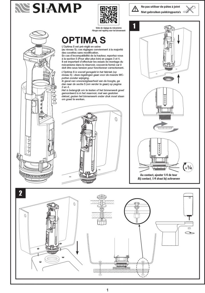 Maintenance Optima S - Siamp