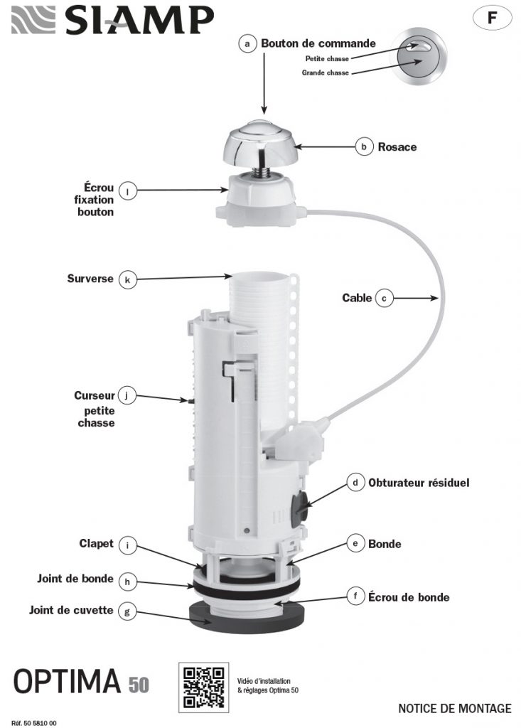 Maintenance Optima 50 + 95 L - Siamp