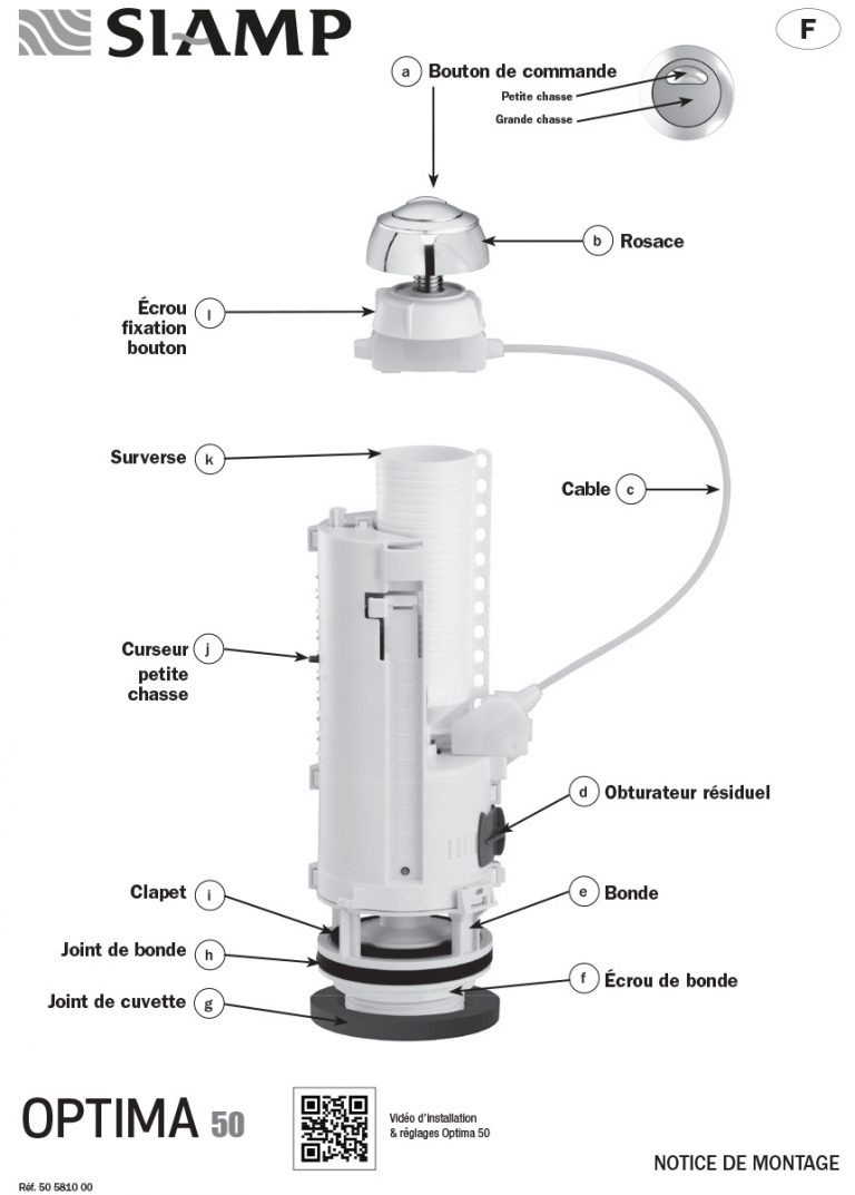 Maintenance Optima 50 + 95 L - Siamp